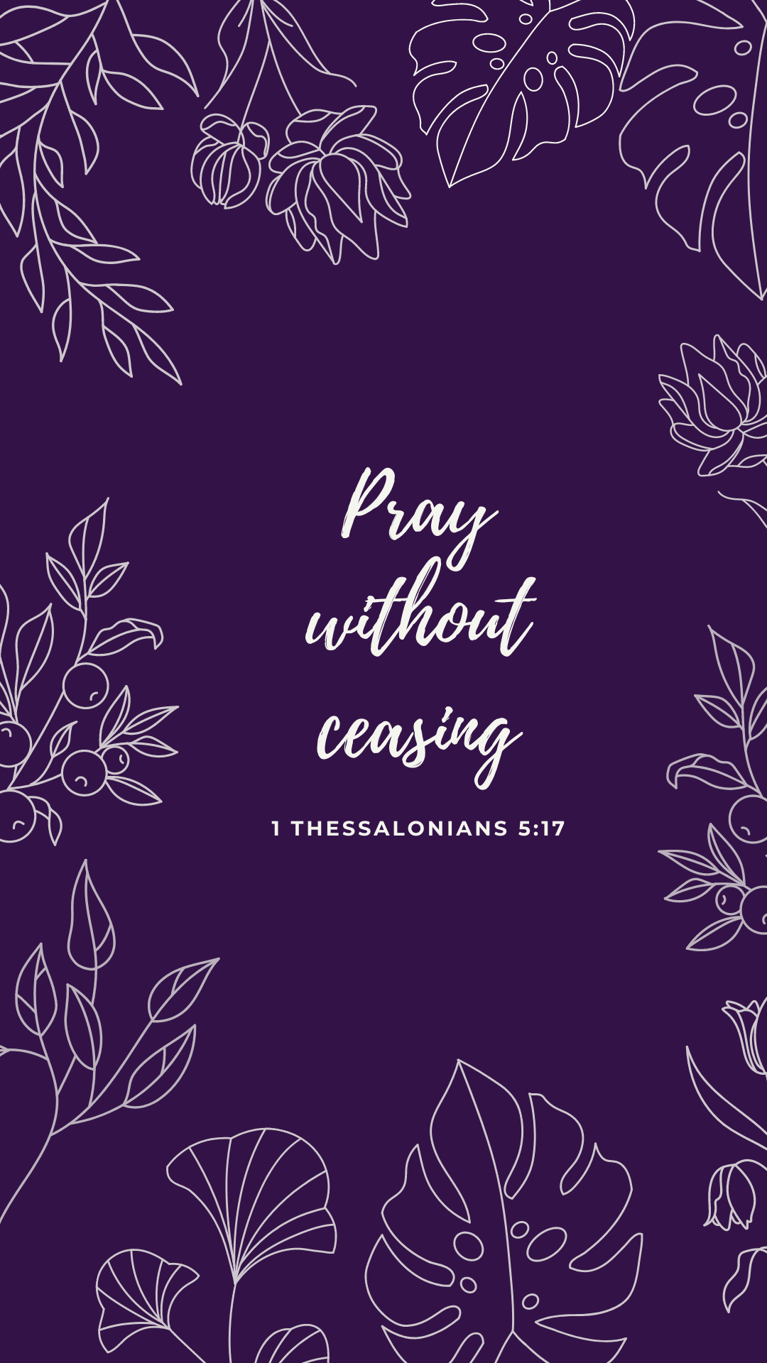 1 Thessalonians 5:17 Wallpapers | Water on Thirsty Land