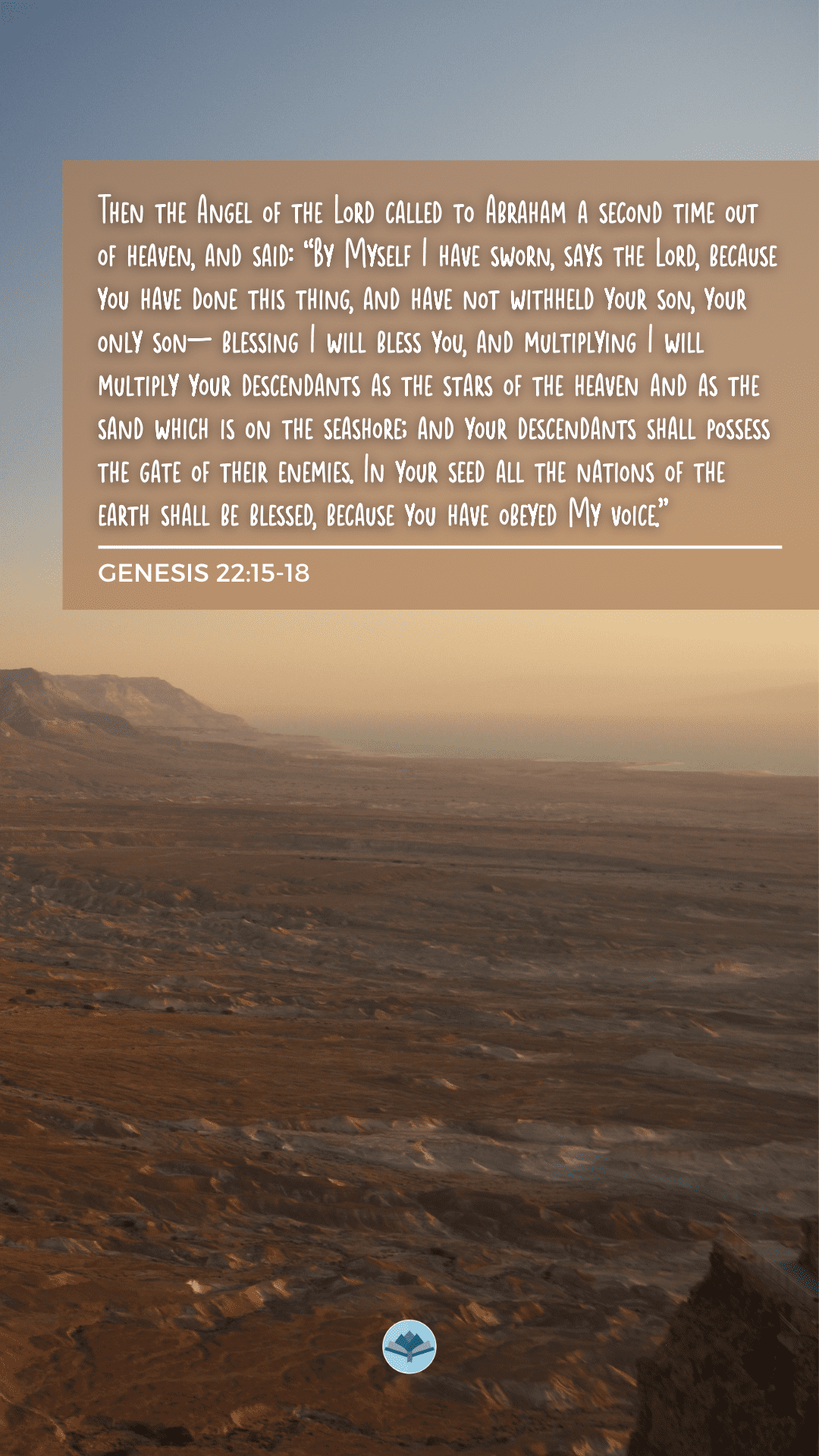 Genesis 22:15-18 Wallpapers | Water on Thirsty Land
